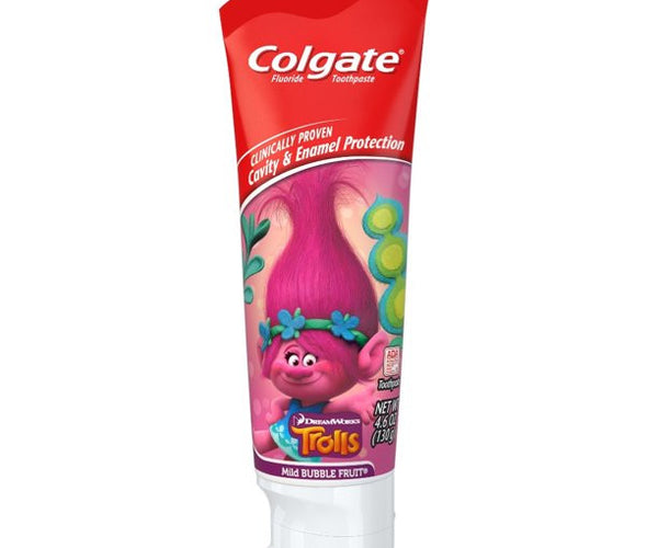 Colgate - Kids Fluoride Toothpaste - Assorted Characters | 75 mL ...