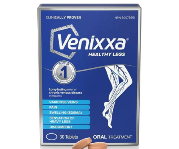 Venixxa - Healthy Legs Oral Treatment - Relief of Chronic Venous Disea ...