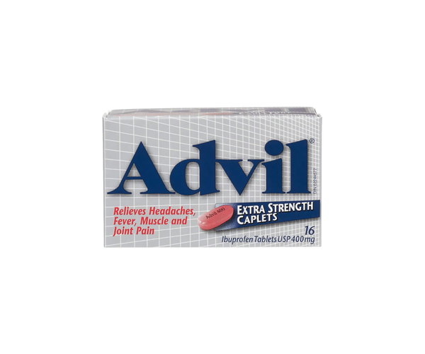 Advil - Ibuprofen 400 mg Extra Strength Caplets – White Cross E-Store