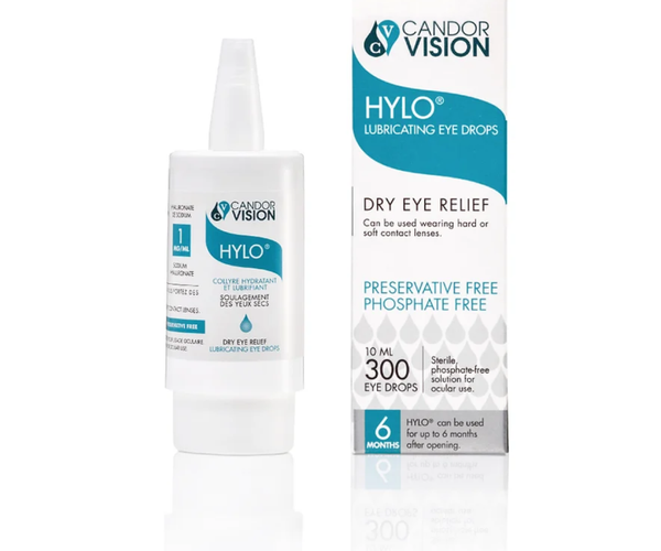 CandorVision HYLO lubricating Eye Drops – White Cross E-Store