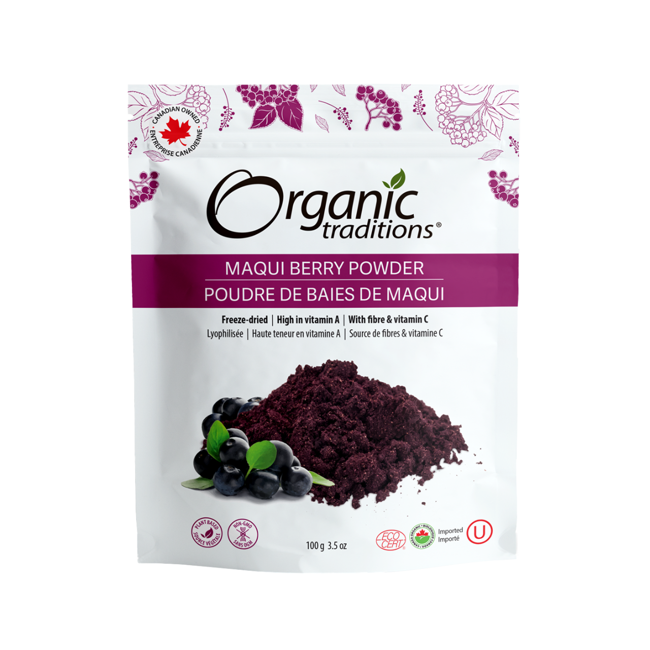 Organic Traditions - Maqui Berry Powder | 100 g – White Cross E-Store