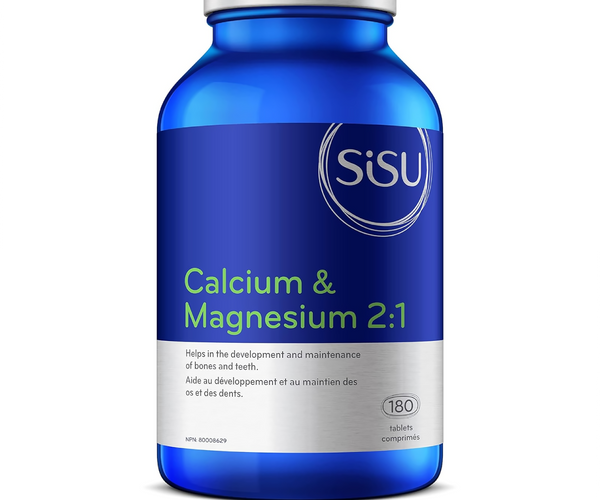 SISU - Calcium & Magnesium 2:1 | 180 Tablets – White Cross E-Store