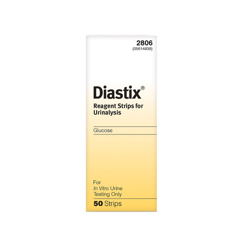Ascensia - Diastix Urine Reagent Strips - Glucose Test | 50 Pack ...