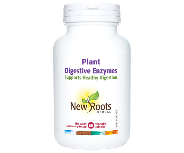 New Roots - Plant Digestive Enzymes | 60 Capsules – White Cross E-Store
