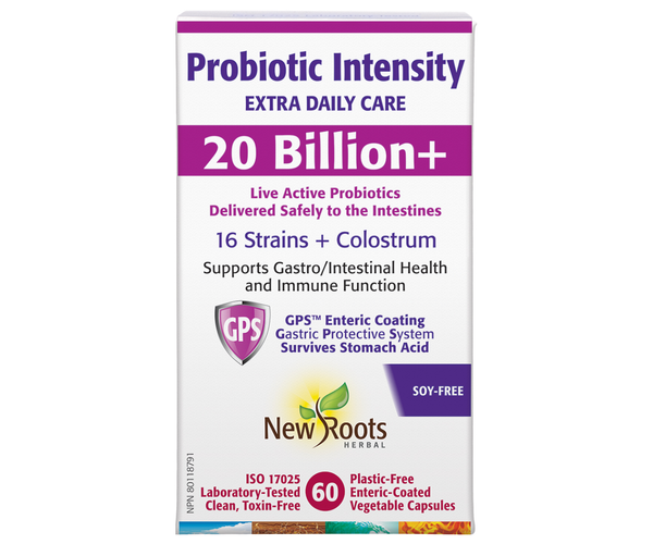 New Roots - Probiotic Intensity Extra Daily Care | 60 Capsules – White ...
