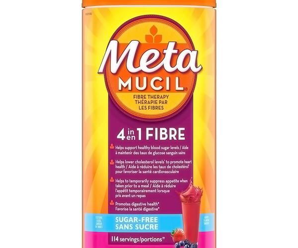 Metamucil - 4IN1 Sugar Free Fibre Therapy - Berry Flavour | 662 g ...