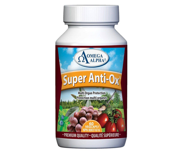 Omega Alpha - Super Anti-Ox | 60 vcap – White Cross E-Store