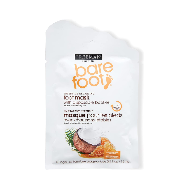 Freeman - Bare Foot Intensive Hydrating Foot Mask - Coconut Milk | 15 ...