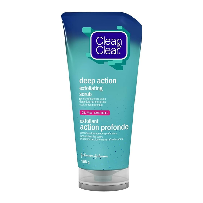 Clean & Clear - Deep Action Exfoliating Scrub - Oil Free | 198 g ...