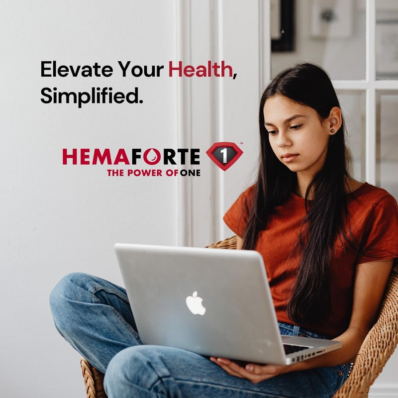 Hema Forte - Iron Polypeptide 35 mg | 30 Capsules – White Cross E-Store