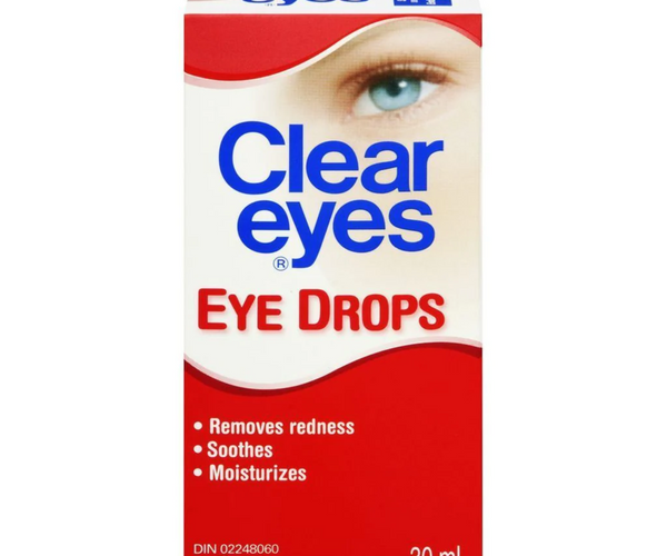 Clear Eyes Eye Drops | 30 ml – White Cross E-Store