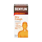 Benylin - Dry Cough Syrup, Extra Strength | 100 mL – White Cross E-Store