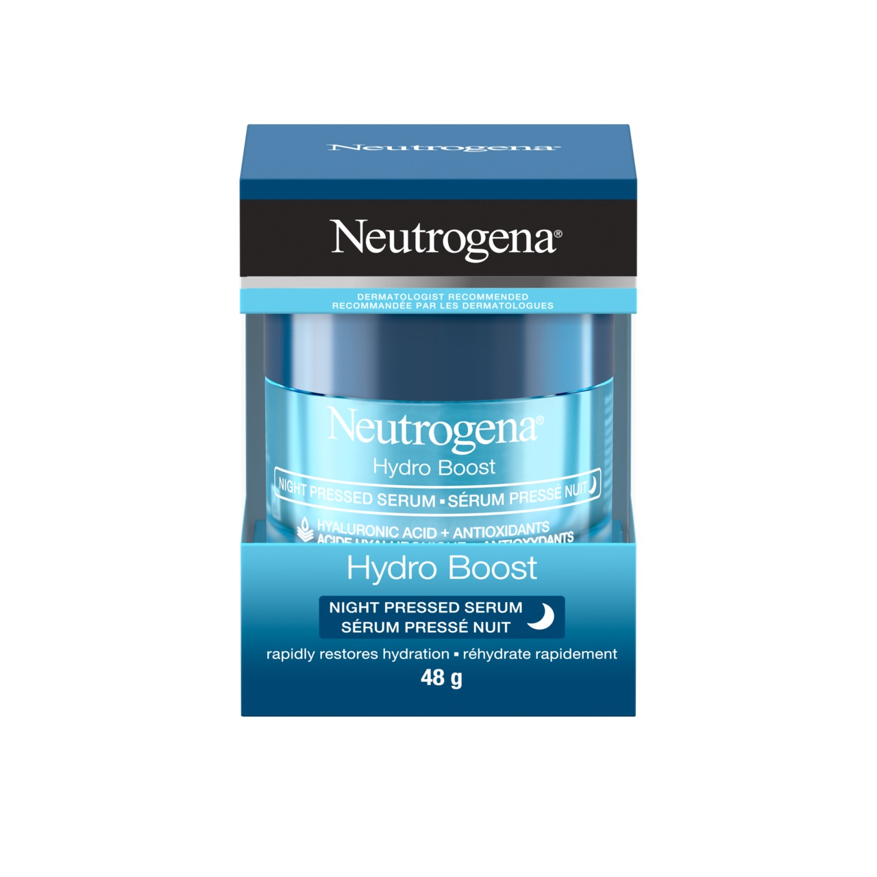 Neutrogena - Hydro Boost Night Pressed Serum | 48 g – White Cross E-Store