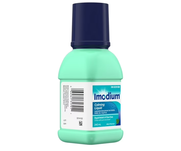 Imodium - Calming Liquid for Rapid Relief of Diarrhea | 240 ml – White ...