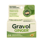 Gravol - Ginger Non-Drowsy Upset Stomach & Nausea Liquid Gel Capsules ...