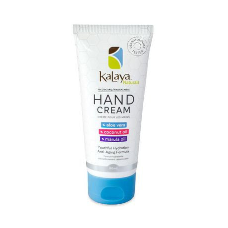 Kalaya Naturals Hydrating Hand Cream with Aloe Vera, Coconut Oil & Mar ...