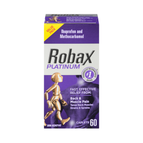 Robax - Platinum Ibuprofen + Muscle Relaxant | 60 Caplets – White Cross ...