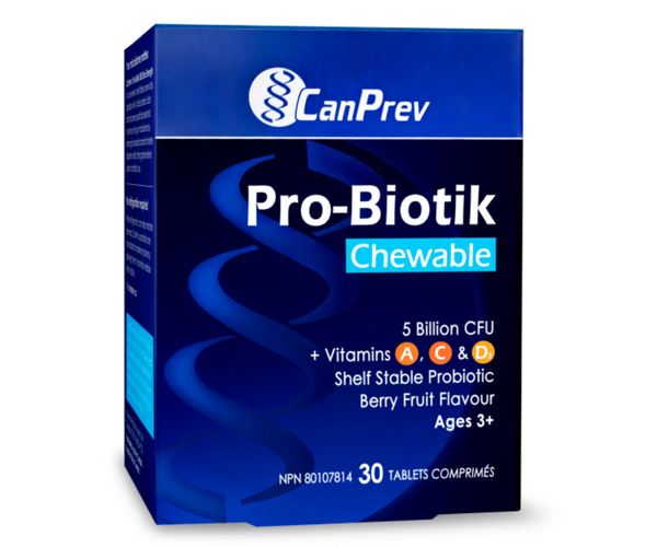 CanPrev - Pro-Biotik Chewable | 30 Tablets – White Cross E-Store