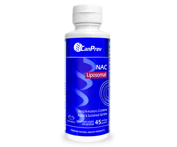 CanPrev - Liposomal NAC 225ml, Strawberry | 225 mL – White Cross E-Store
