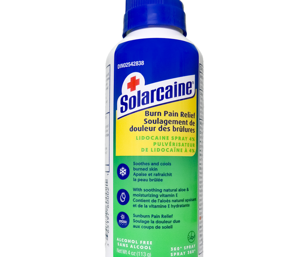 Solarcaine - Cool Aloe Sunburn Relief Spray with Lidocaine | 113 g ...