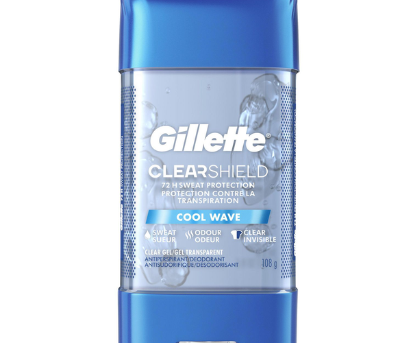 Gillette - Clear Shield - Cool Wave Scent | 108 g – White Cross E-Store