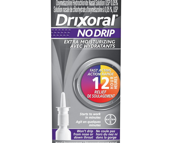 Drixoral - No Drip Extra Moisturizing | 15 mL – White Cross E-Store