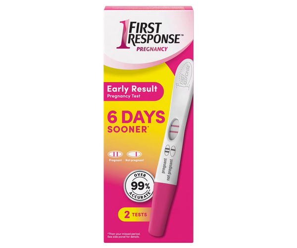 First Response - Early Response Pregnancy Test | 2 Tests – White Cross ...