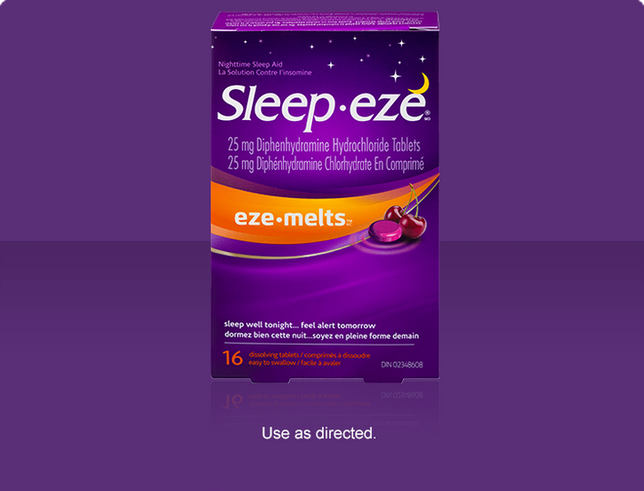Sleep Eze Eze Melts Dissolving Tablets | 16 Tablets – White Cross E-Store