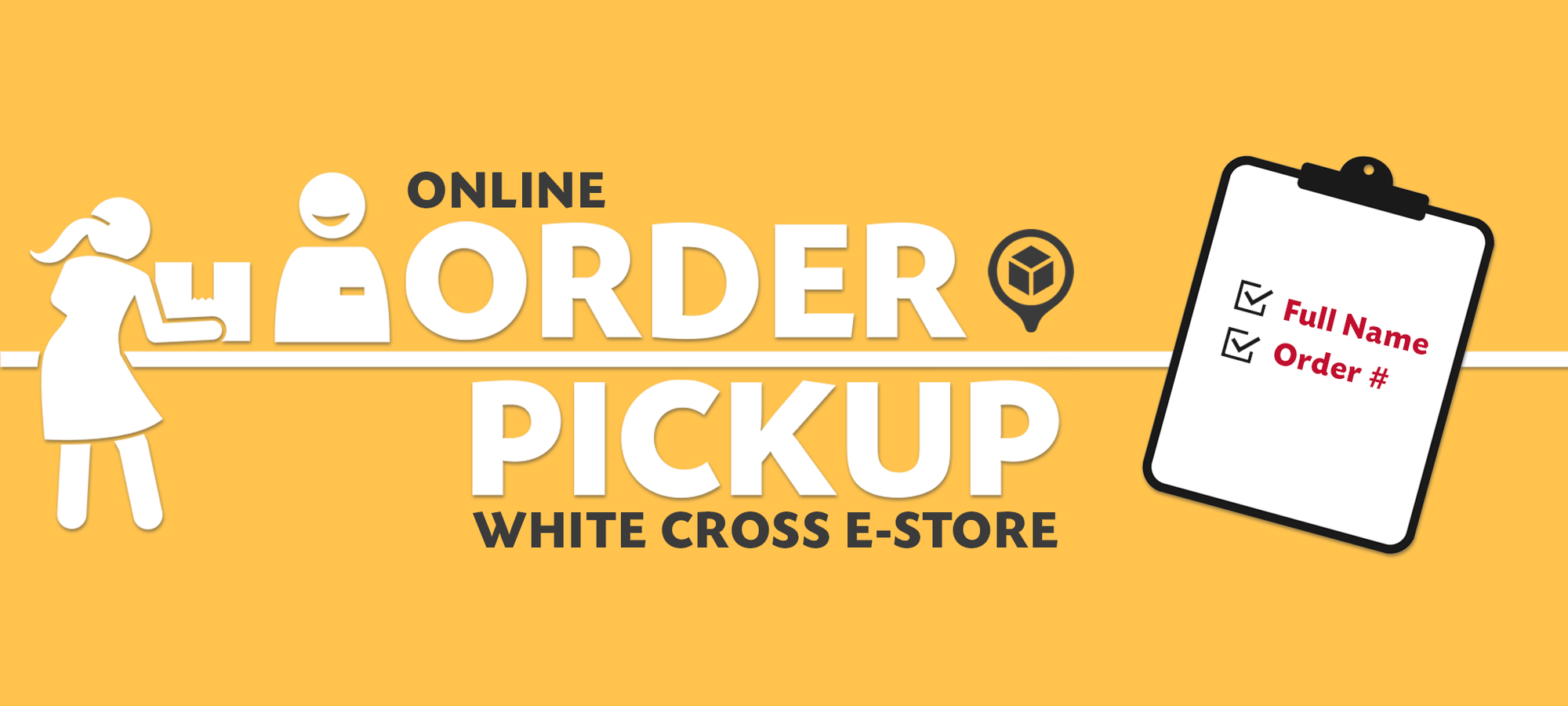 Pick Up & Local Delivery | White Cross E-Store