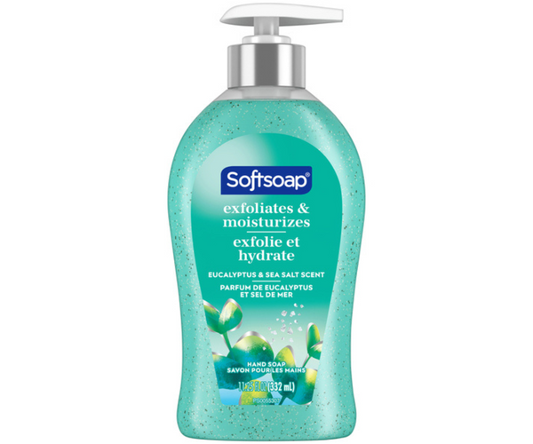 Softsoap - Exfoliates & Moisturize Hand Soap - Eucaluptus & Sea Salt ...